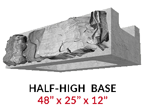 MagnumStone Half-High Retaining Walls | R.I. Lampus