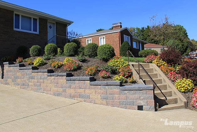 Versa-Lok® Standard Retaining Walls | R.I. Lampus