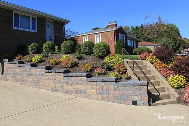 Versa-Lok Standard Retaining Walls | R.I. Lampus