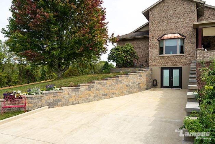 Versa-Lok Sq. Ft. Block Retaining Walls | R.I. Lampus