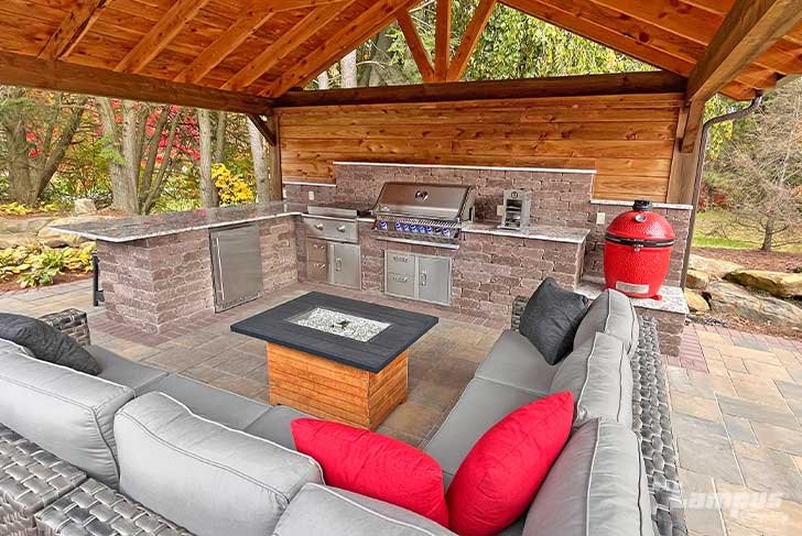 Country Stone Retaining Walls | R.I. Lampus