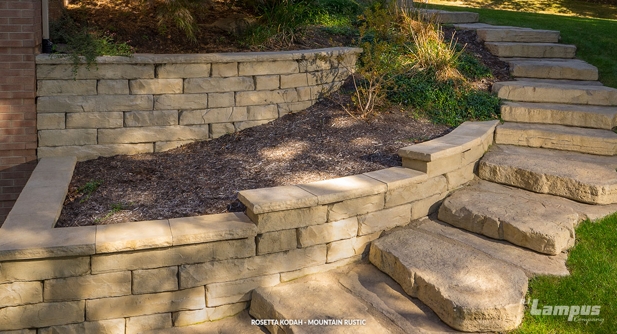 Rosetta Kodah Retaining Walls | R.I. Lampus