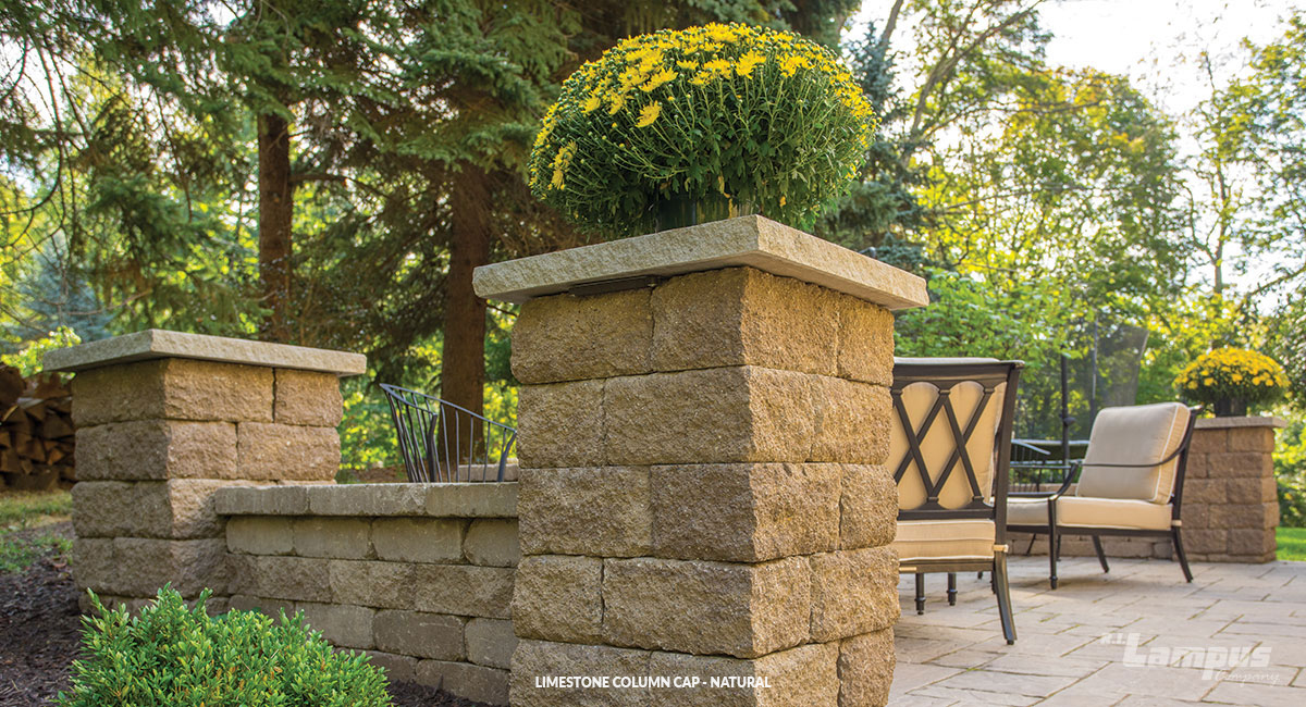 Limestone Column Cap | R.I. Lampus