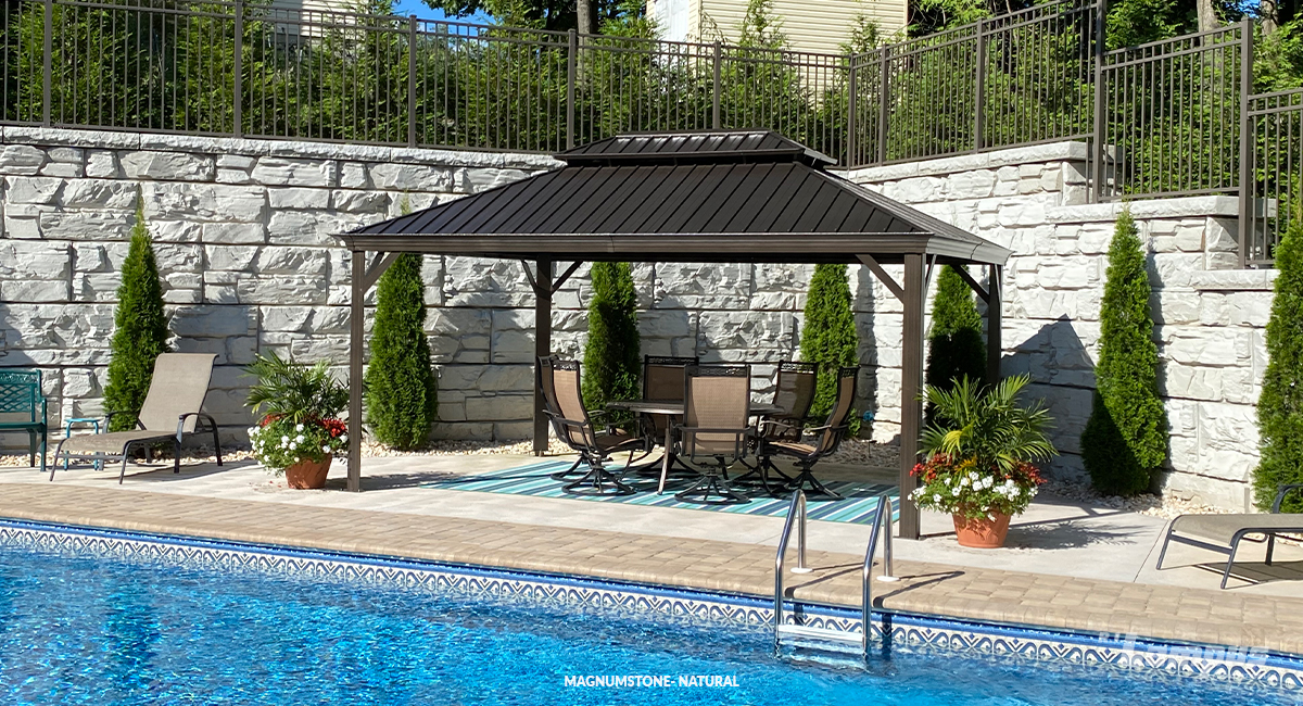 MagnumStone Retaining Walls | R.I. Lampus