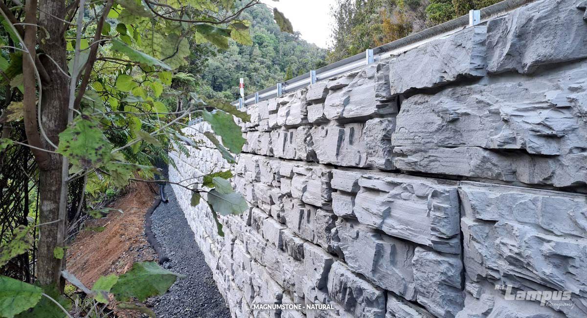 MagnumStone Retaining Walls | R.I. Lampus
