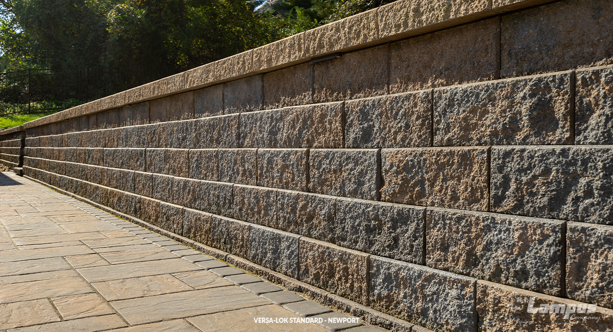 Versa-Lok Standard Retaining Walls | R.I. Lampus