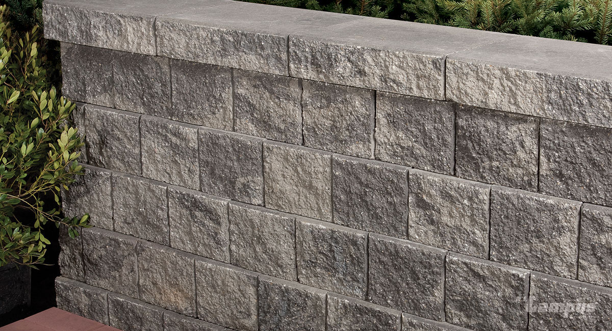 Versa-Lok Cobble Retaining Walls | R.I. Lampus